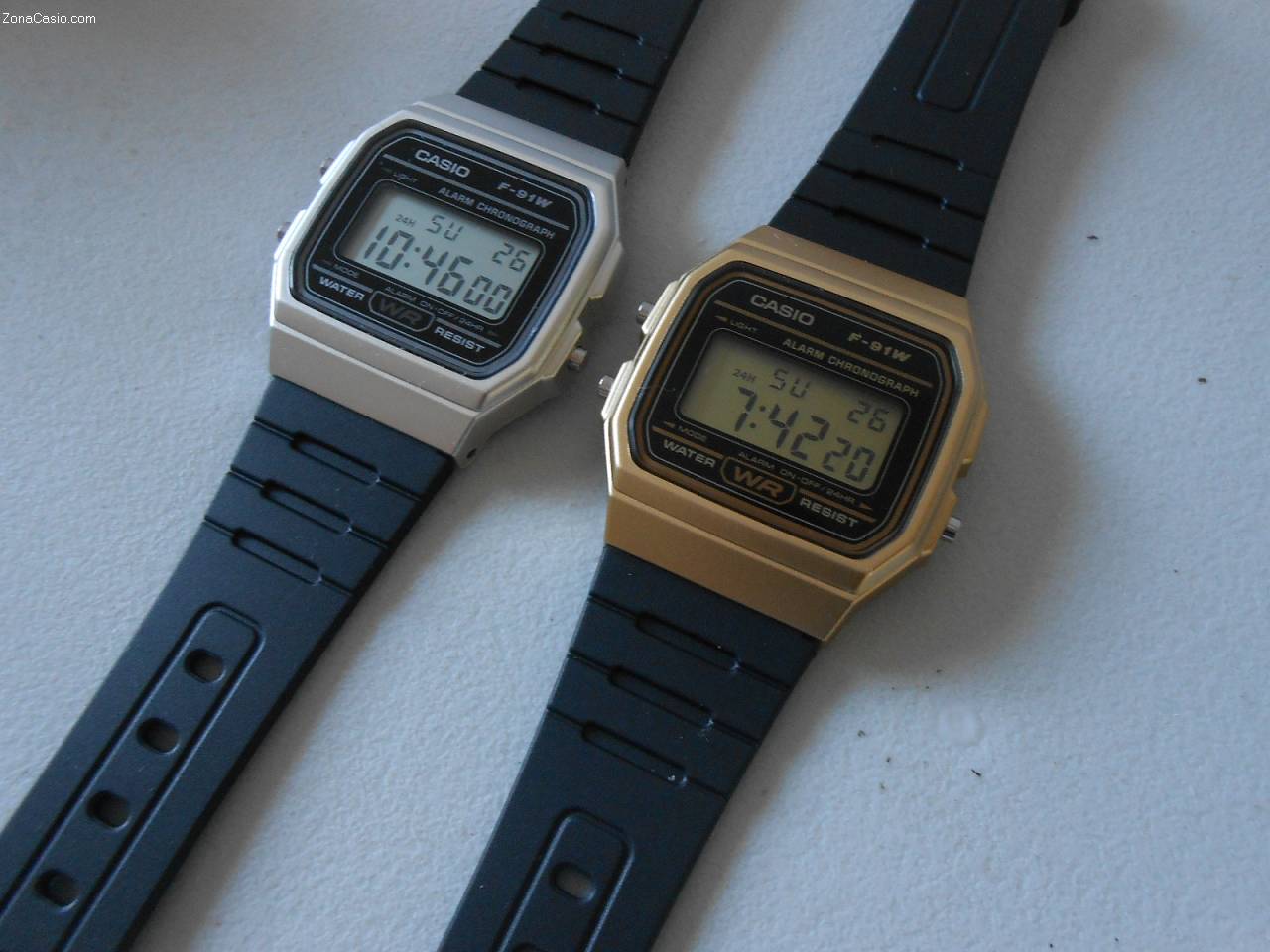 Zona Casio: Prueba: Casio F-91-WM. Vuelve "el grande"