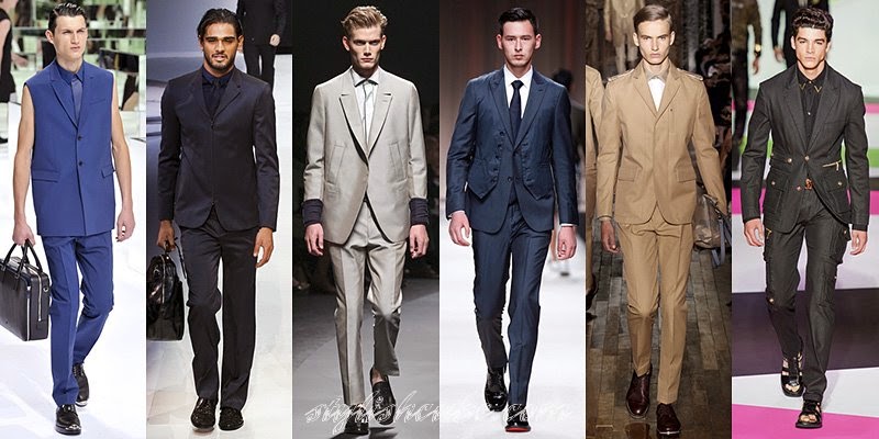 Spring 2014 Men's Suits Fashion Trends - Spring Summer 2019 Fashion Trends