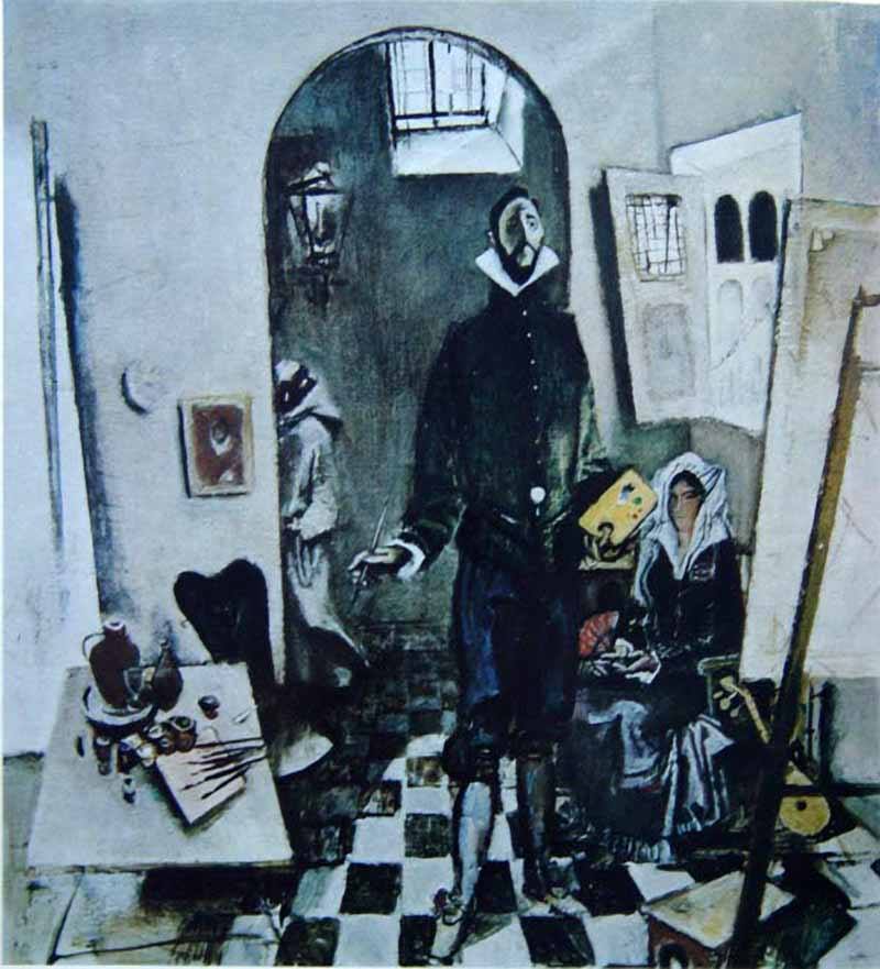 איים בזרם: עולמו של הצייר הרוסי Yevsey Yevseyevich Moiseyenko