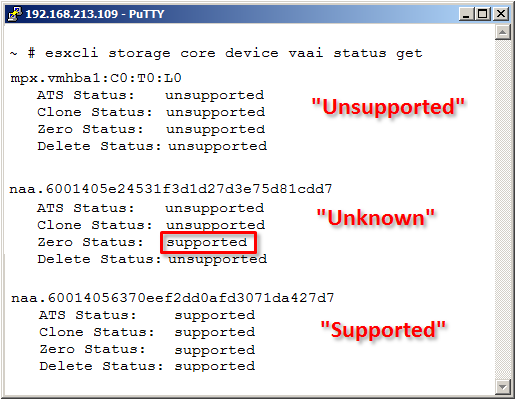 Virtualization The Future: Check VAAI Status from GUI and CLI
