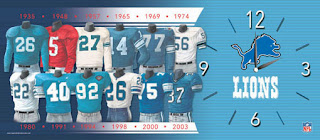 The Detroit Lions and their colorful uniform history – a video ...