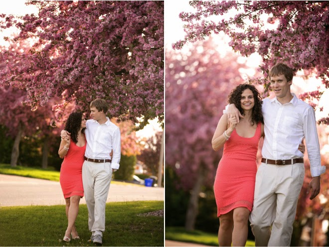 Pretty Spring Engagement Session - Belle The Magazine