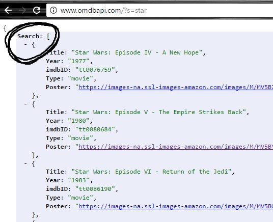 Mr Computer Whiz Processing Json Data In Android Using Omdbapi