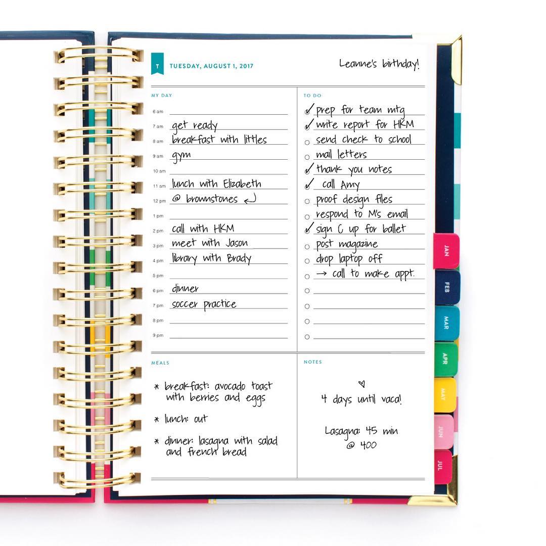 How I use my Simplified Planner. - My Glittery Heart