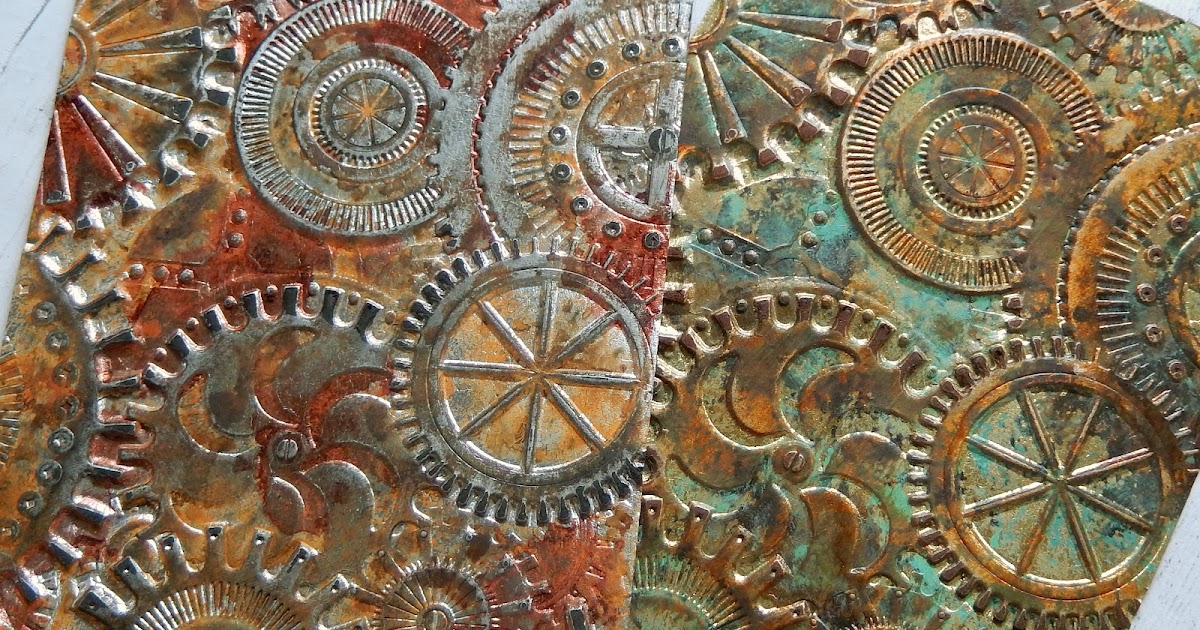 TFJB Inspiration Ave: Saturday Showcase - Faux Metal Effects