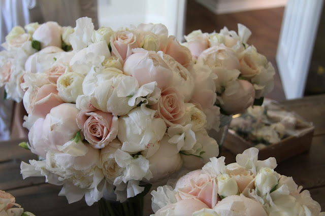 Beautiful Peonies, Roses & Sweet Peas for Claire & David at St Annes ...