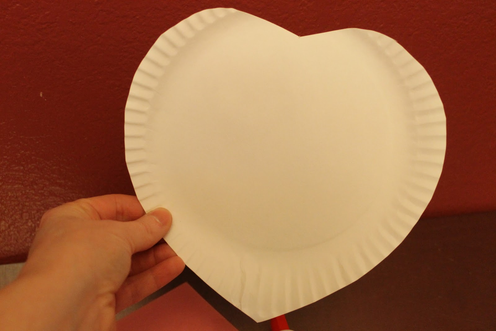 Play For a Day: Paper Plate Heart