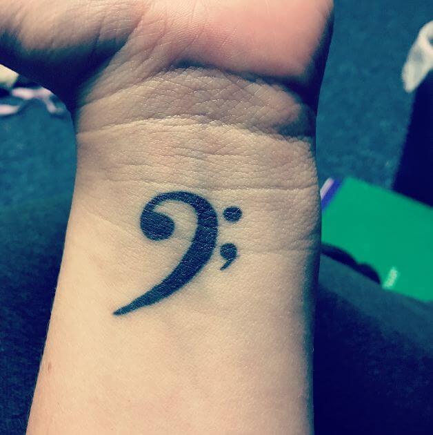46 Unique Semicolon Tattoo Ideas with Meaning (2018) | TattoosBoyGirl
