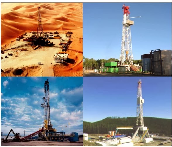 Types Of Drilling Rigs: Land Rigs ~ Petro Pedia