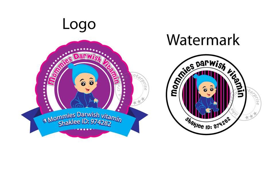 Isha Creative: Design WATERMARK pada gambar produk anda