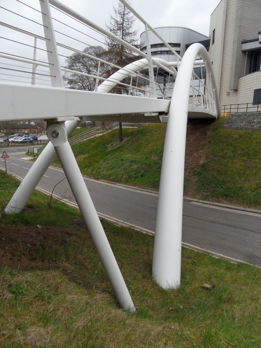 The Happy Pontist: Yorkshire Bridges: 10. Arched footbridge at ...