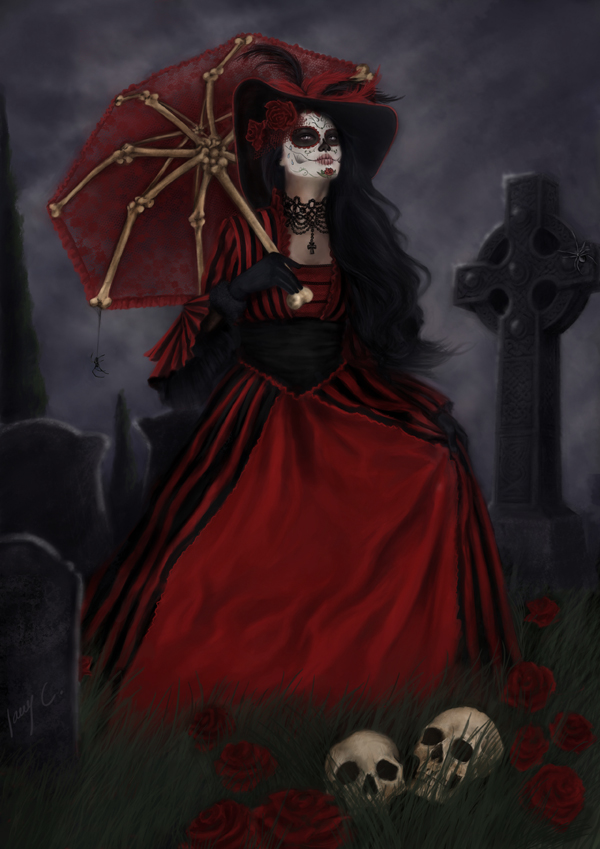 Fany C. -ILUSTRACION-: LA CATRINA