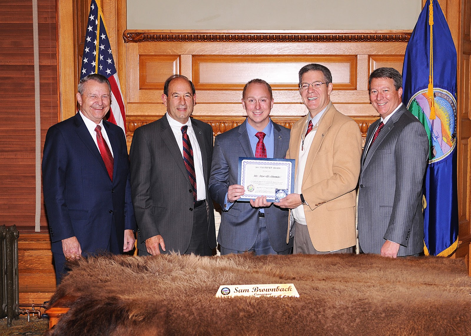 Kansas Transportation: KDOT’s Merrill Atwater Receives FAA Impact Award