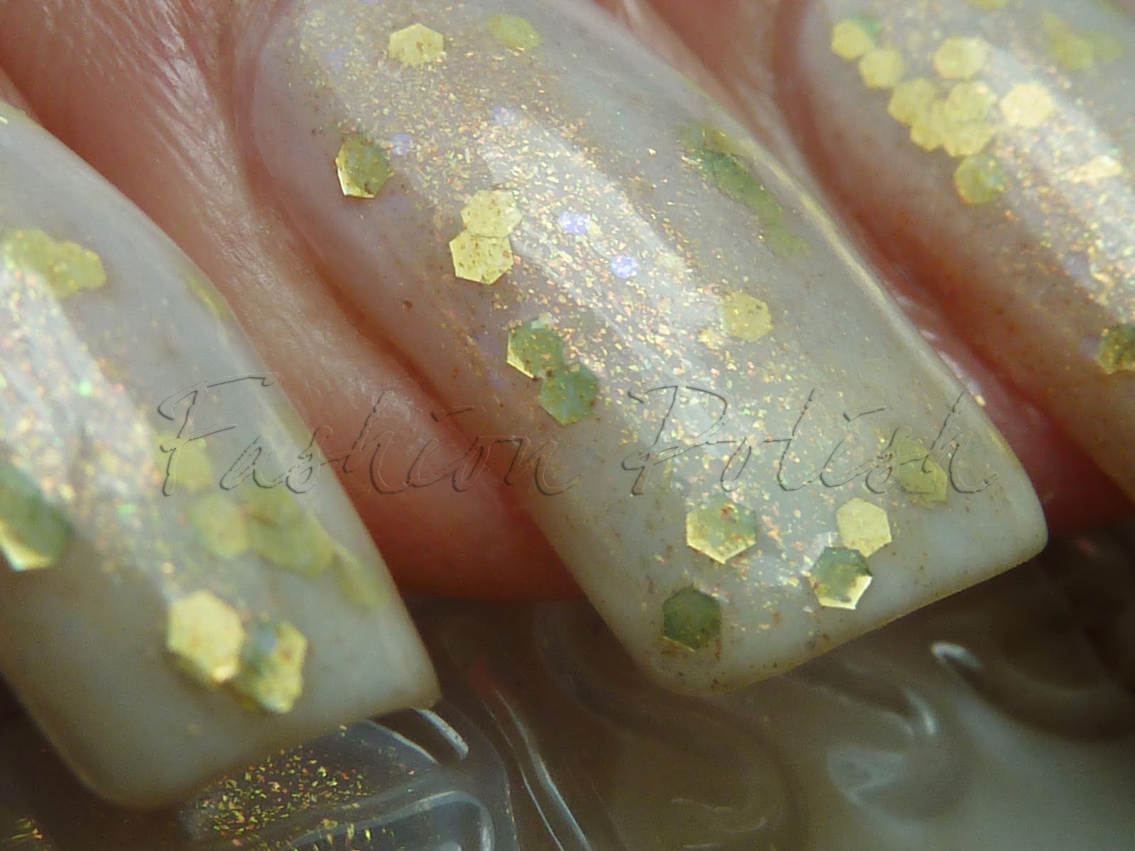 Fashion Polish: Gold Fingers... with a twist!