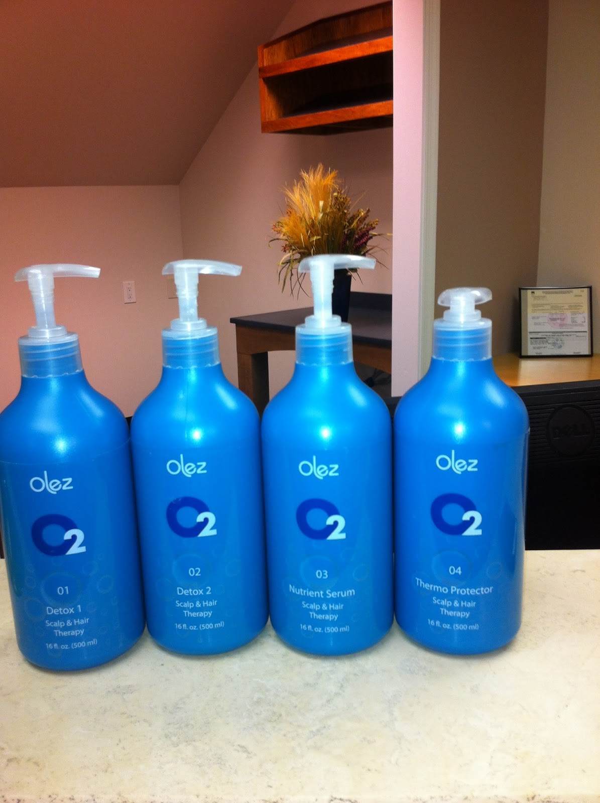 Olez Haircare Blog: Our Office Stylist Goes Lavender Using Olez O2 ...