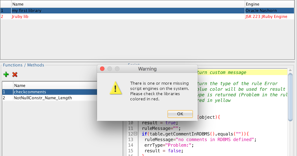Øyvind Isene's Blog: JRuby in SQL Developer Data Modeler on Mac