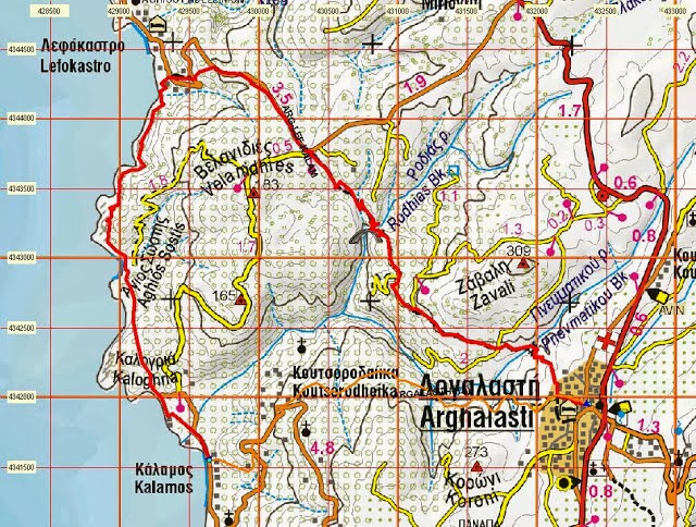 Walking in Pelion: Argalasti-Lefokastro-Kalamos
