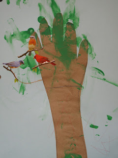 Nature Loving Kids: Hand Trees