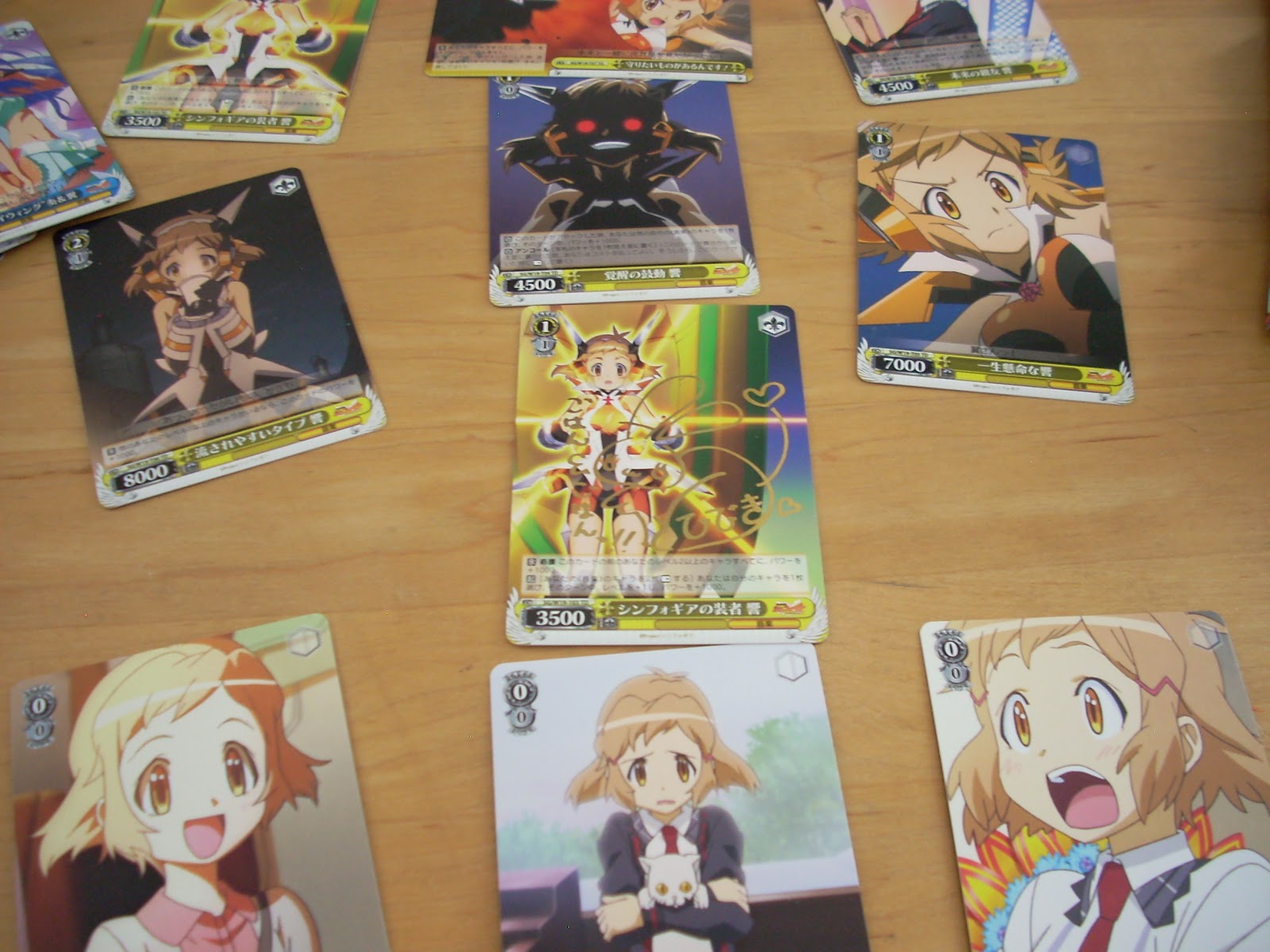 Genjuro's Angels: Weiss Schwarz Trading Cards