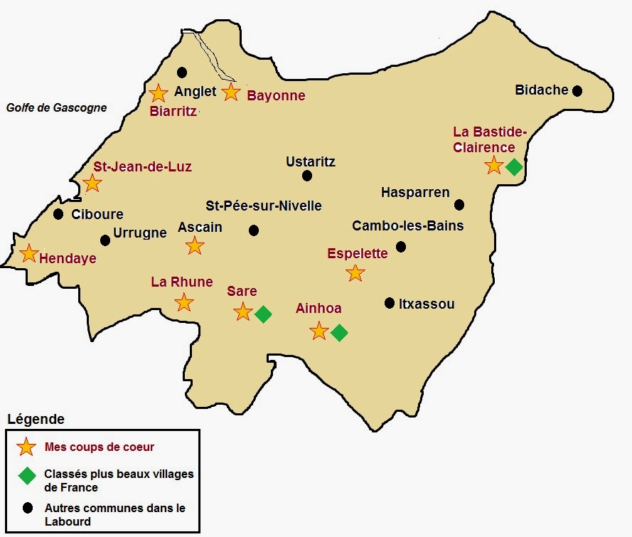 Visiter le Pays basque français et le Bearn: Le Labourd