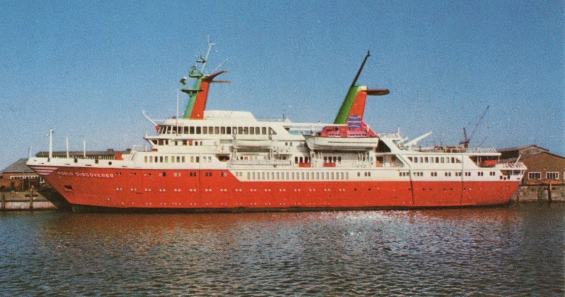 PoSeWe - Maritime Bilder: MS World Discoverer (1974)