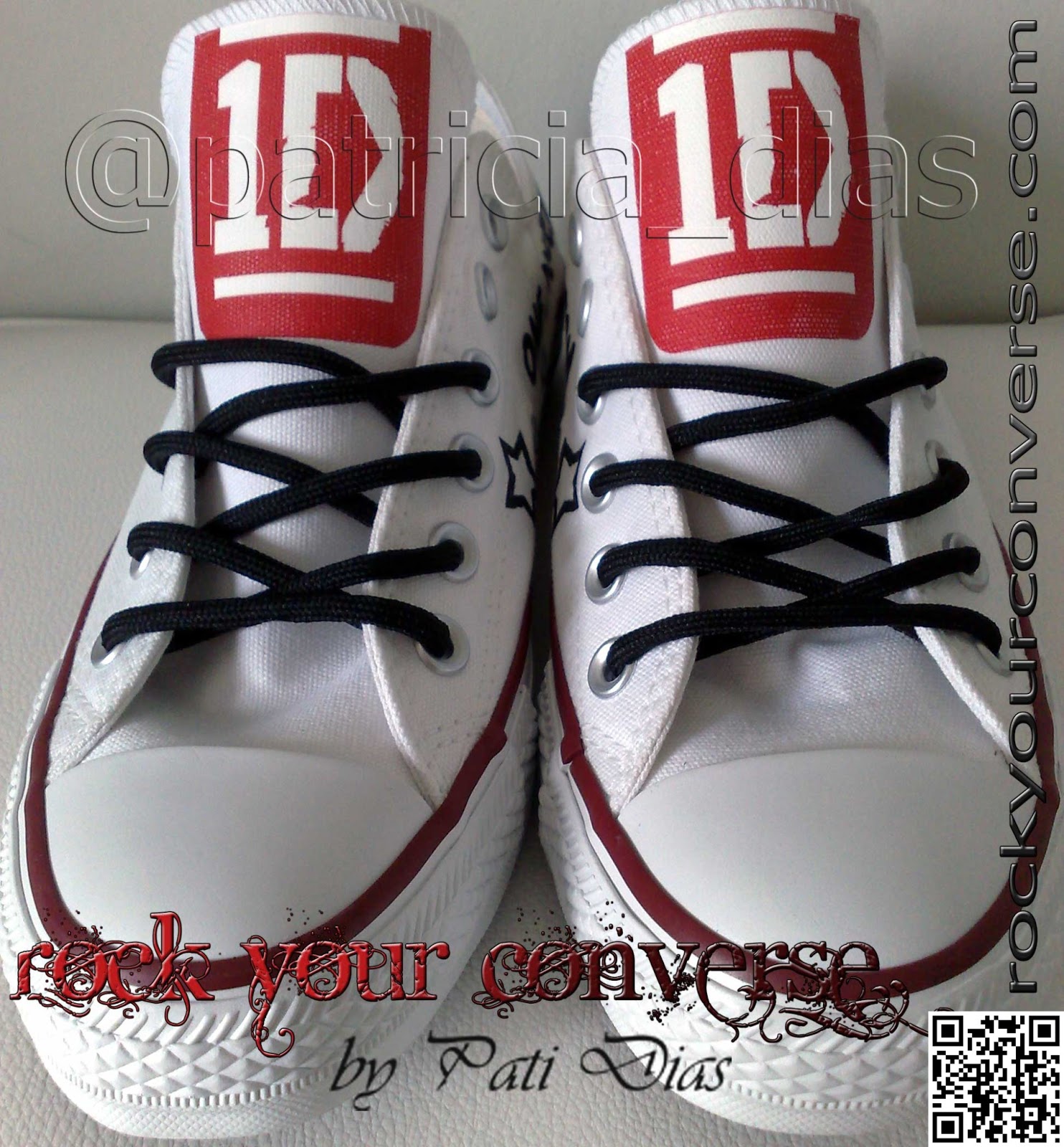 Converse All Star Customizado - Rock Your Converse!: One Direction - 1D
