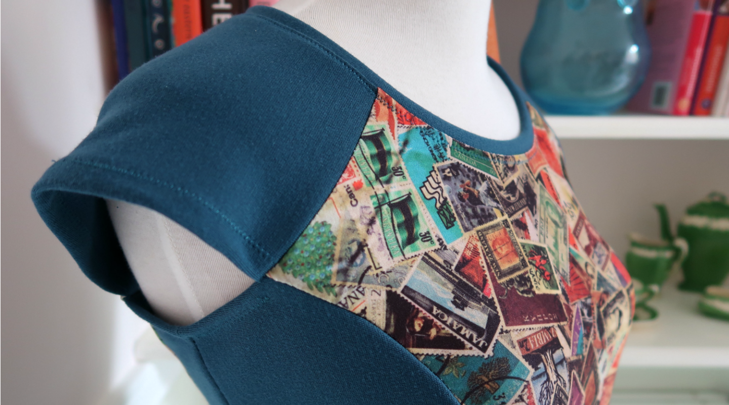 Stamp-Print Zadie - A Stitching Odyssey