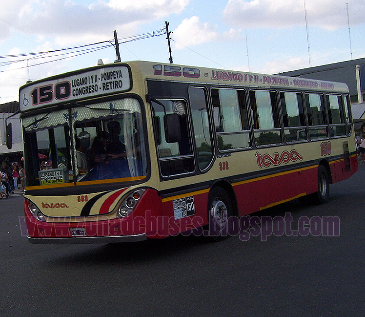 Colectibus - Zona de Buses: LINEA 150