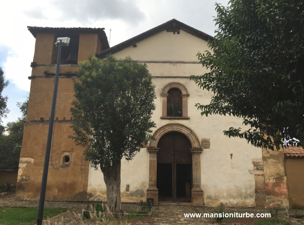The Temple of Apostle Santiago in Tupataro, Michoacan