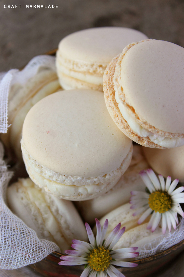 craft marmalade: Macarons allo zenzero e lamponi per "UnLampoNelCuore"