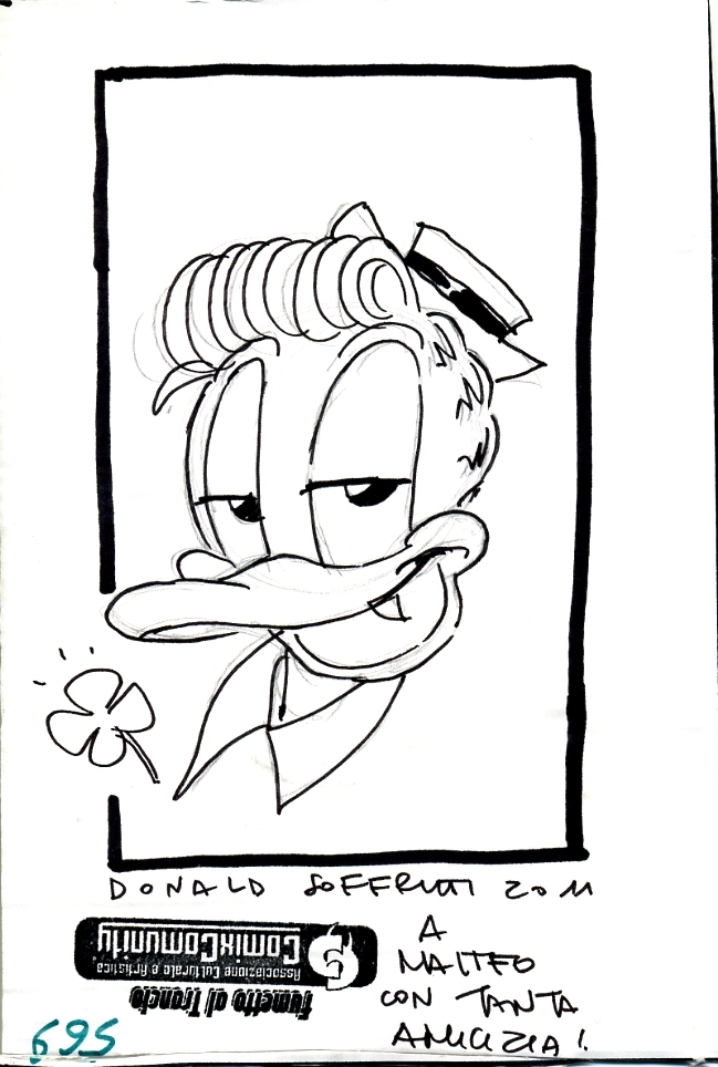 Dalla fiera con furore: Donald Soffritti: Gastone Paperone