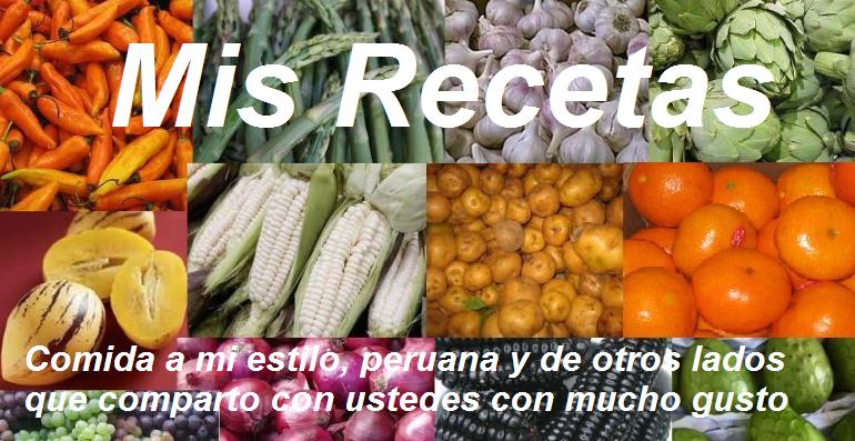 Mis Recetas