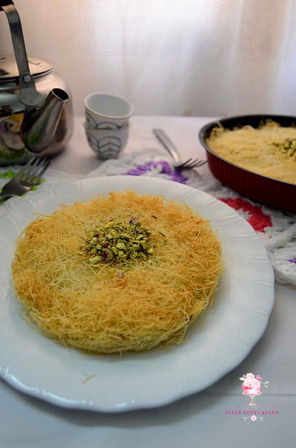 Kunafah - künefe - كنافة‎ | Dapur Comel Selma