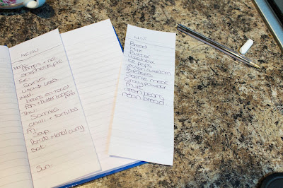 The Home Organisation Project: How To Do Menu Planning