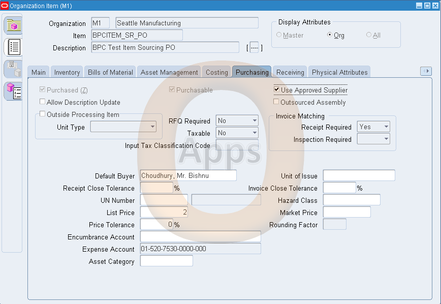 Sourcing Rule in Oracle Purchasing « Learn Oracle