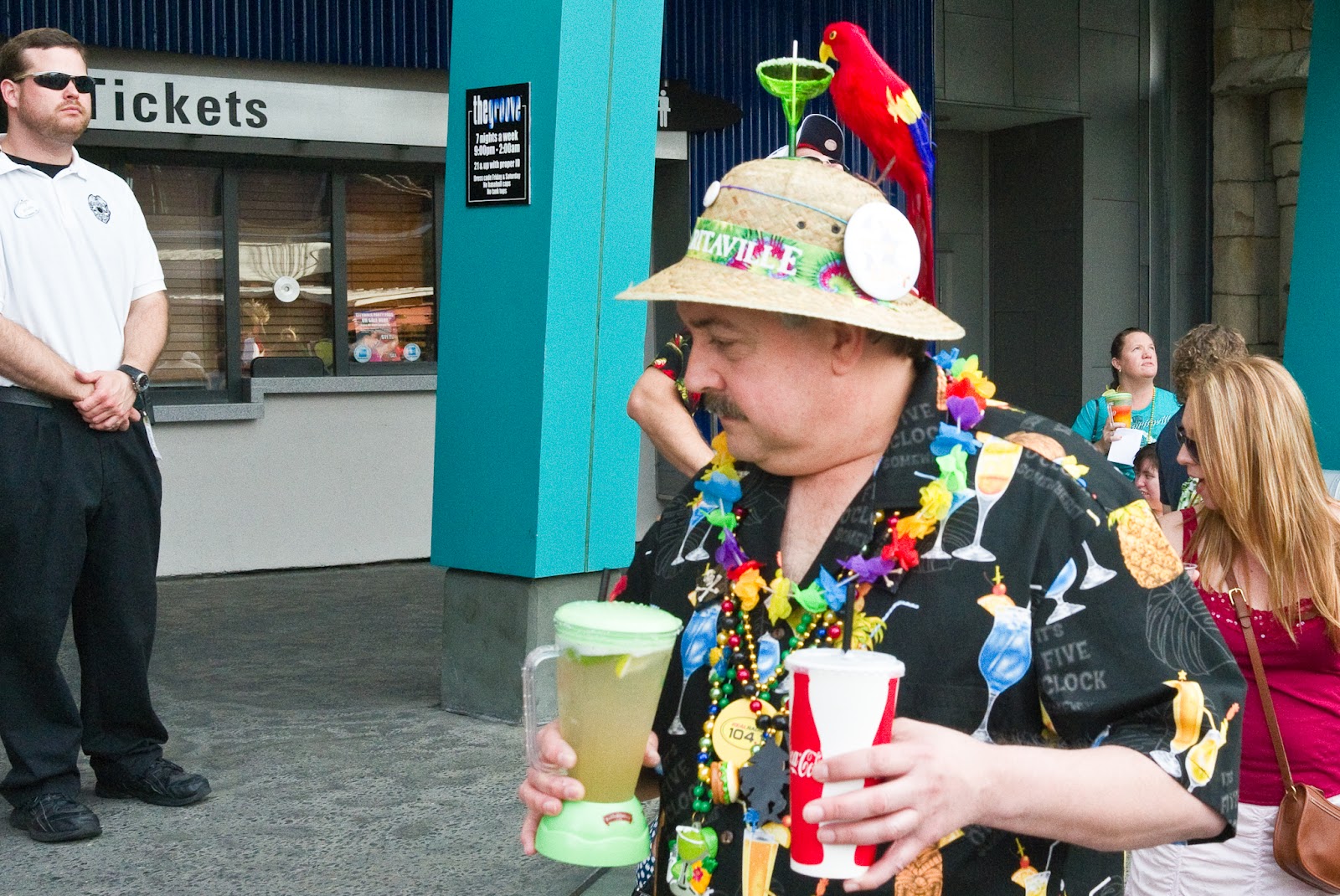 Orlando Street Photography: Parrot Head