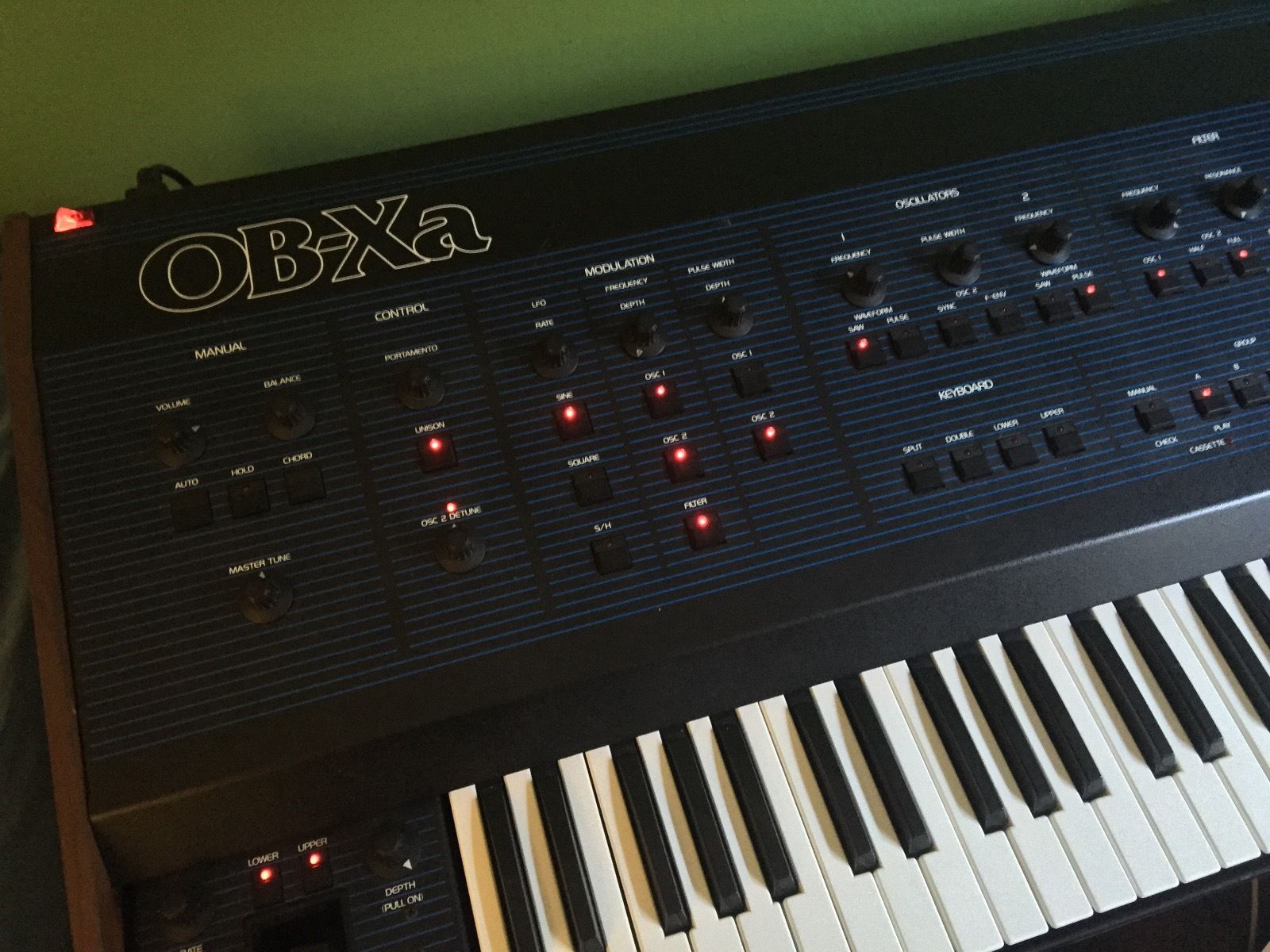 MATRIXSYNTH: Oberheim OB-Xa SN 813817