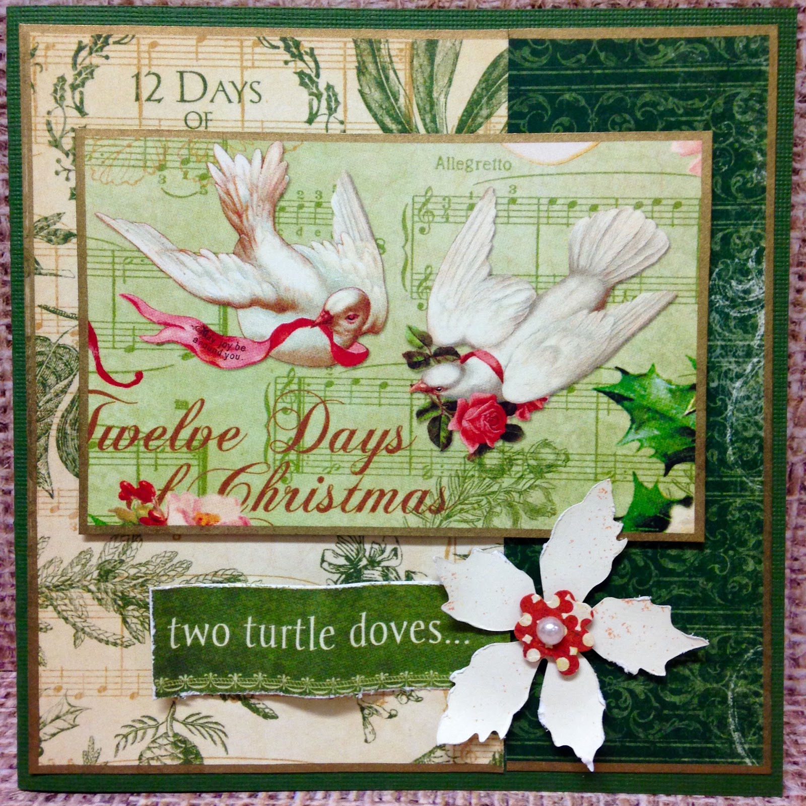 SewPaperPaint: Twelve Days of Christmas Cards with Graphic 45