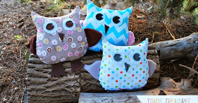 Toad's Treasures Lifestyle Family Blog by Emily Ashby: Easy Free Owl Pattern and Tutorial by ...