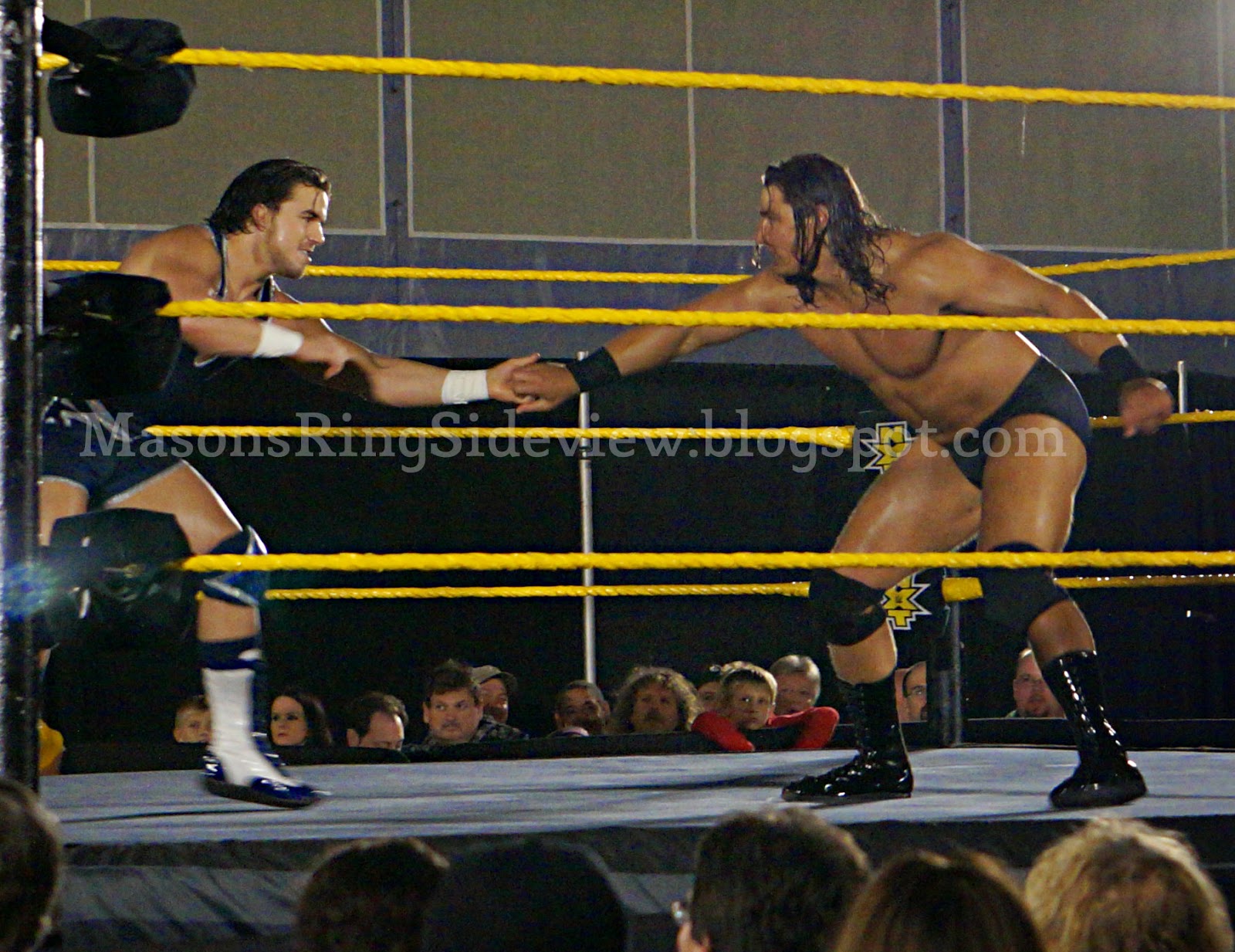 NXT Ft Pierce 2-13-15 ~ Masons Ringside View