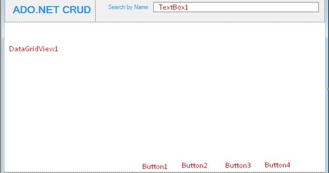 Gridview Crud Operations In Vb Using Ado And Mysql