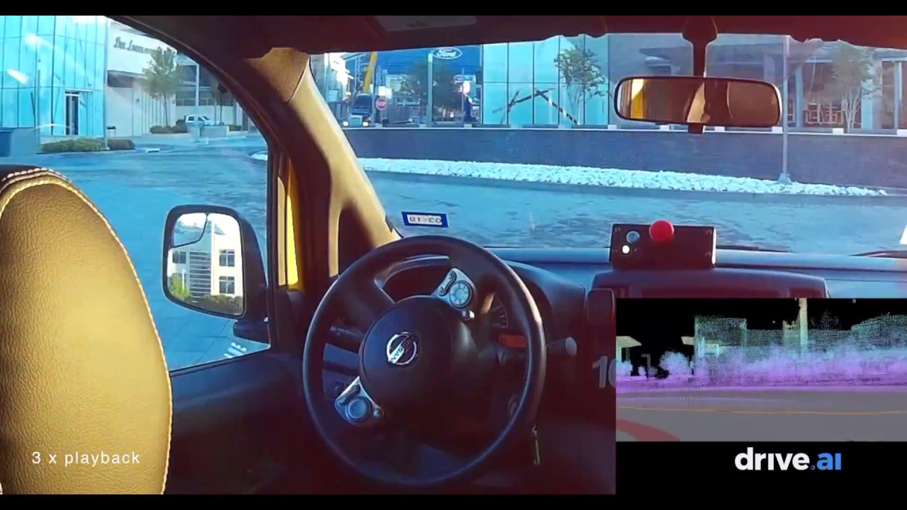 Drive.ai mostra o seu carro autónomo a circular nas estradas públicas ...