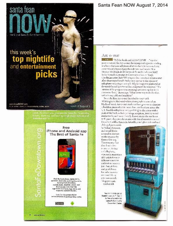 Art*o*mat® in Northern New Mexico: New Art*o*mat® Article in Santa Fean ...
