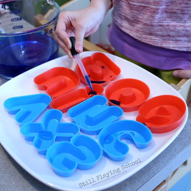 Ice Alphabet | Still Playing School