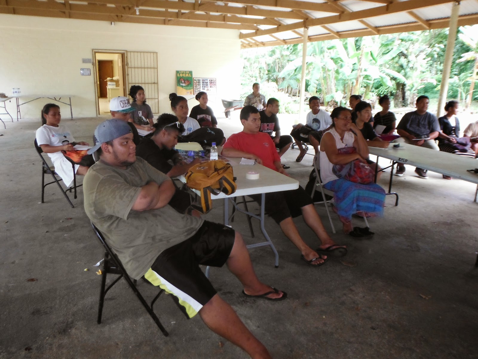 Island Food Community of Pohnpei visit for the ethnobotany class