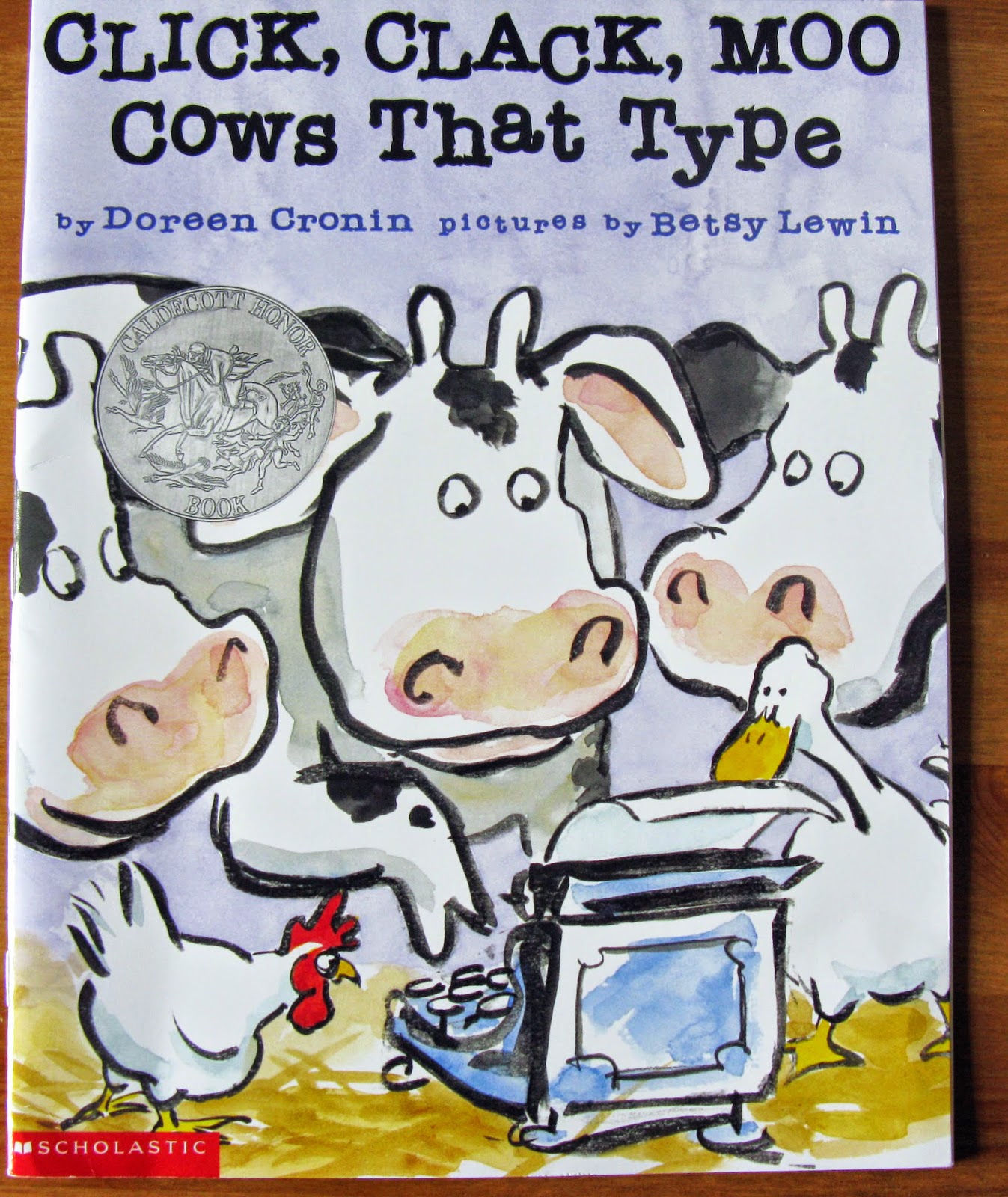 Pegostes y Colores: Libros: Clic Clac Muu Vacas Escritoras de Doreen ...