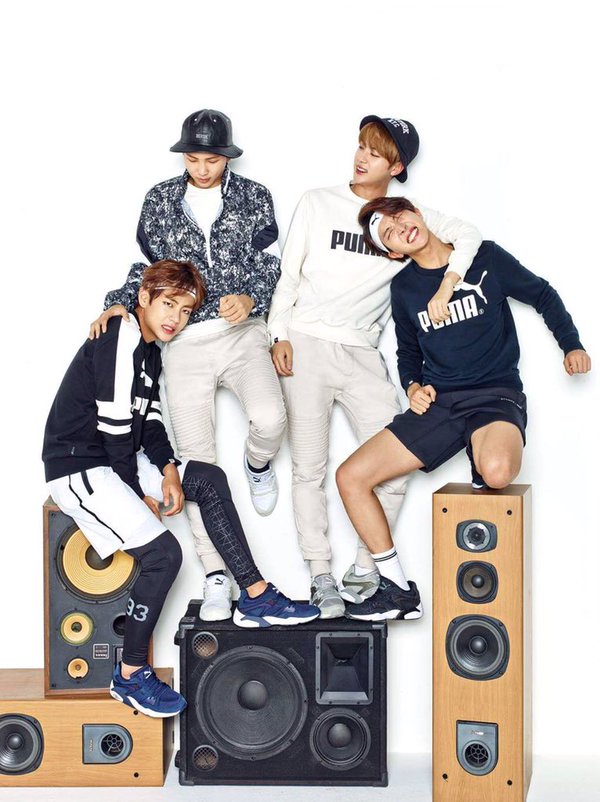 EVERYDAY BANGTAN BOYS: BTS PUMA