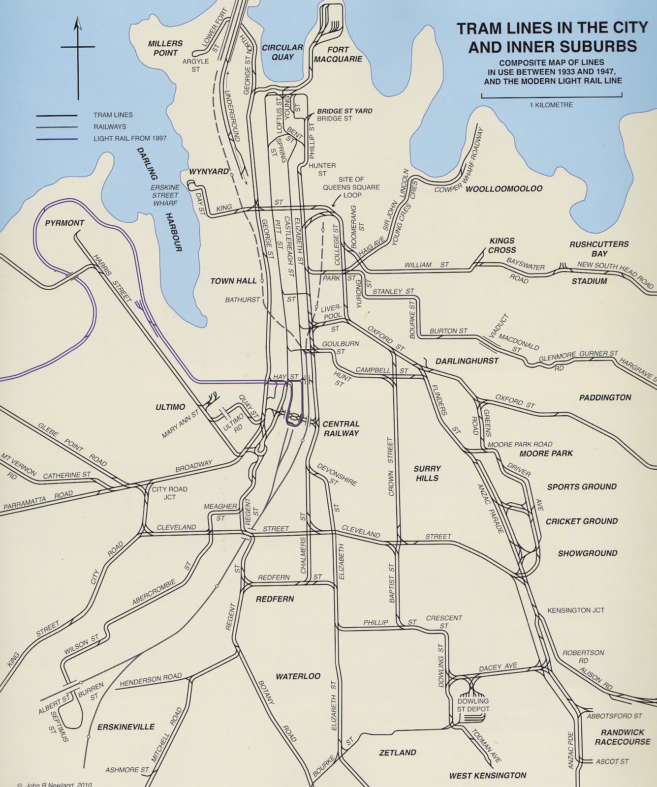 My Darling Darlinghurst: Darlinghurst Blog: History: Books: Trams