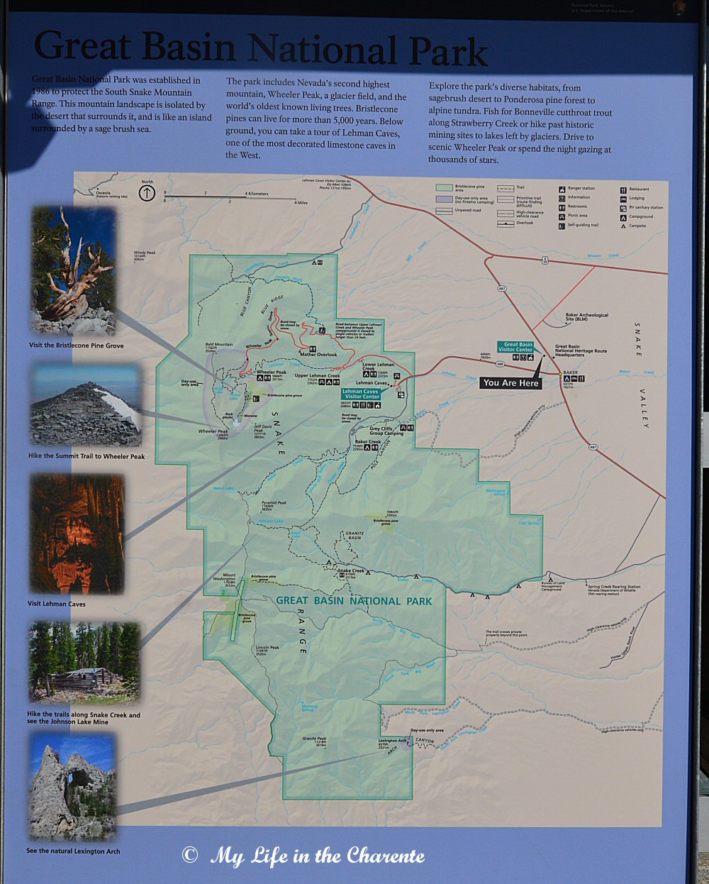 Great Basin National Park Map