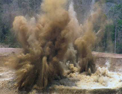 Blasting Mining ~ Technology Industry Of Gold Mining